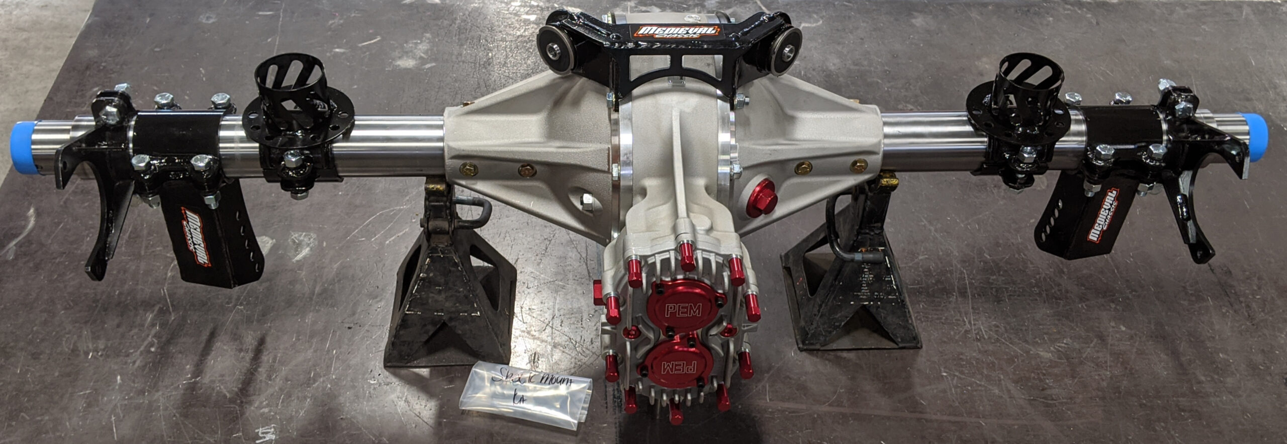 Quick Change Rear End – Bare With Bolt On Suspension Kit – Medieval Chassis