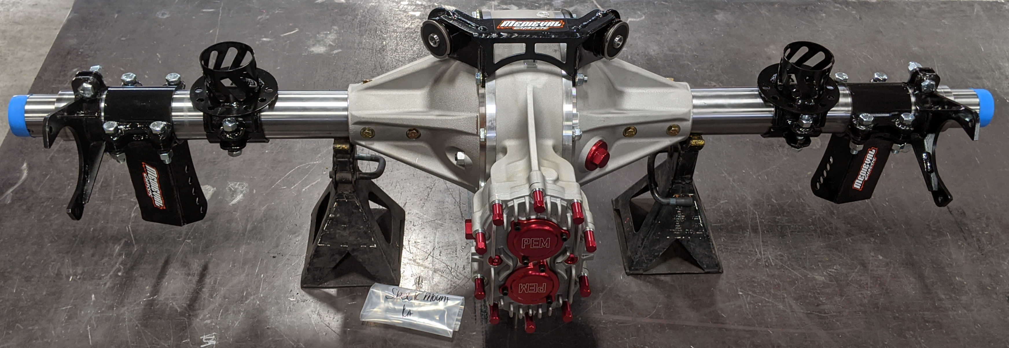 Quick Change Rear End – Bare With Bolt On Suspension Kit – Medieval Chassis