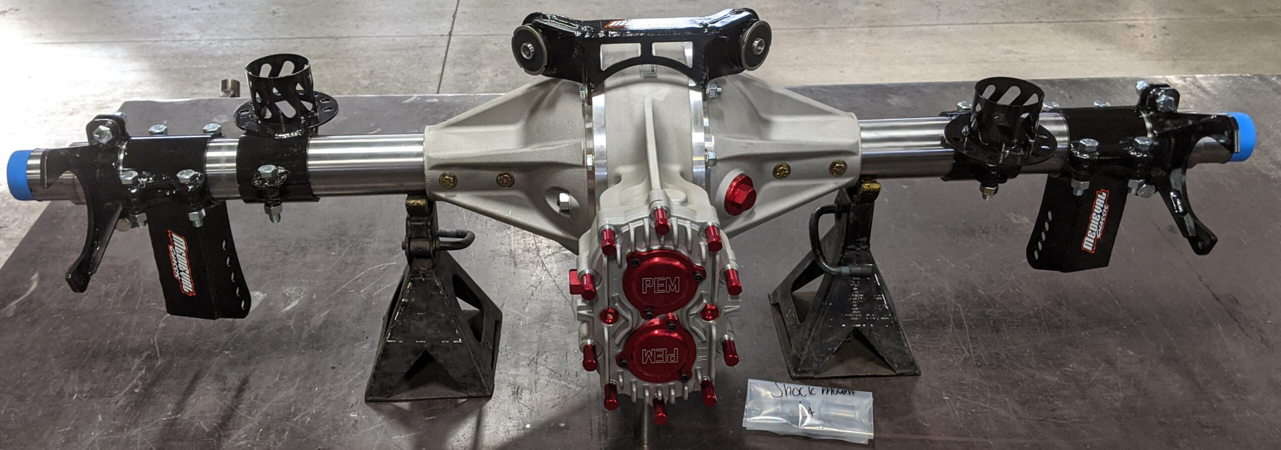 Quick Change Rear End – Assembly With Bolt On Suspension Kit – Medieval ...