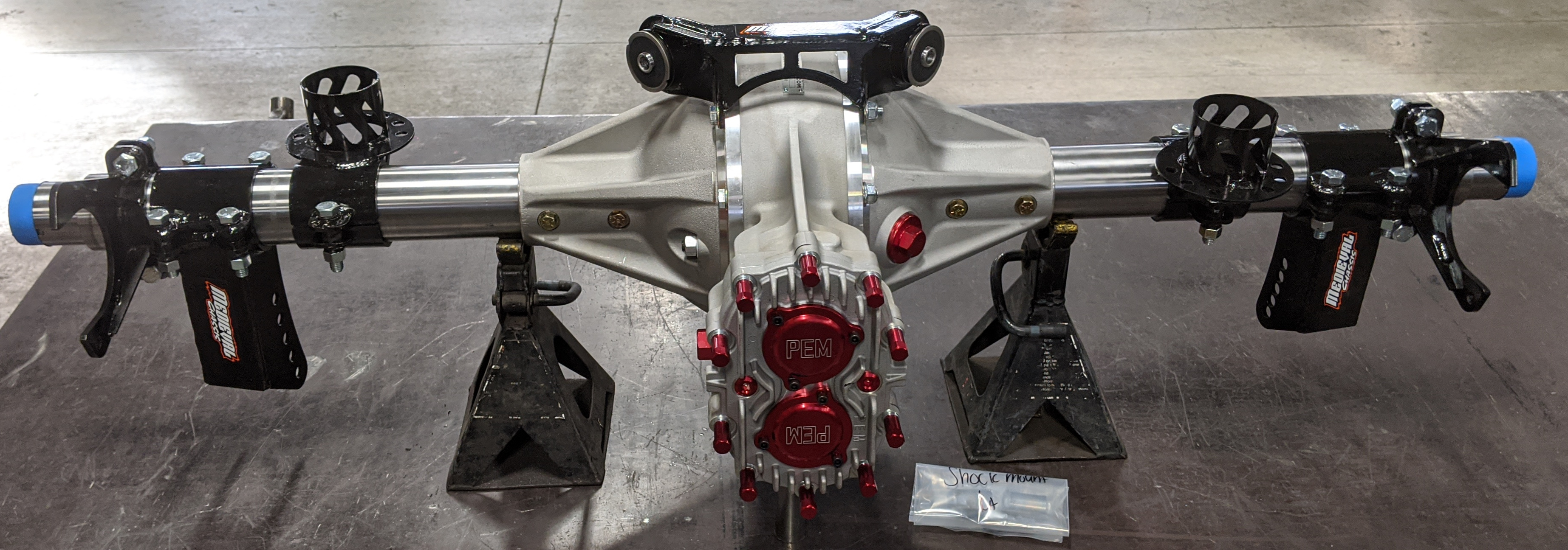 Quick Change Rear End – Assembly With Bolt On Suspension Kit – Medieval ...