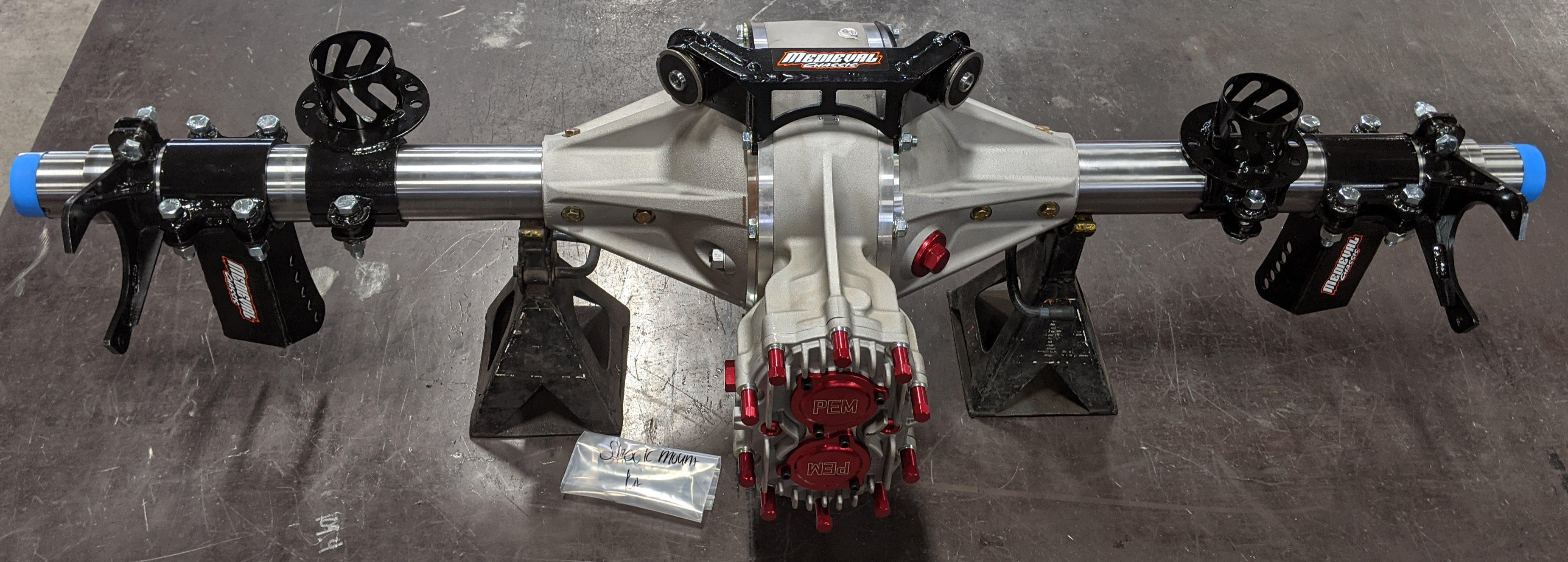 Quick Change Rear End – Bare With Bolt On Suspension Kit – Medieval Chassis