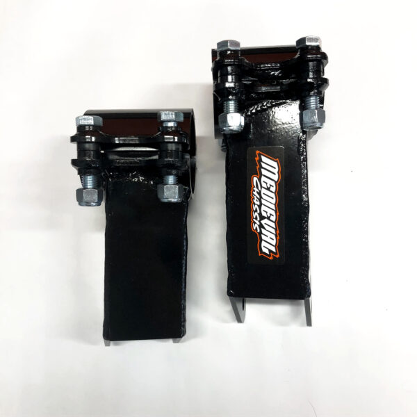 Bolt On, Trailing Arm Bracket Kit – Extreme Drop – Medieval Chassis