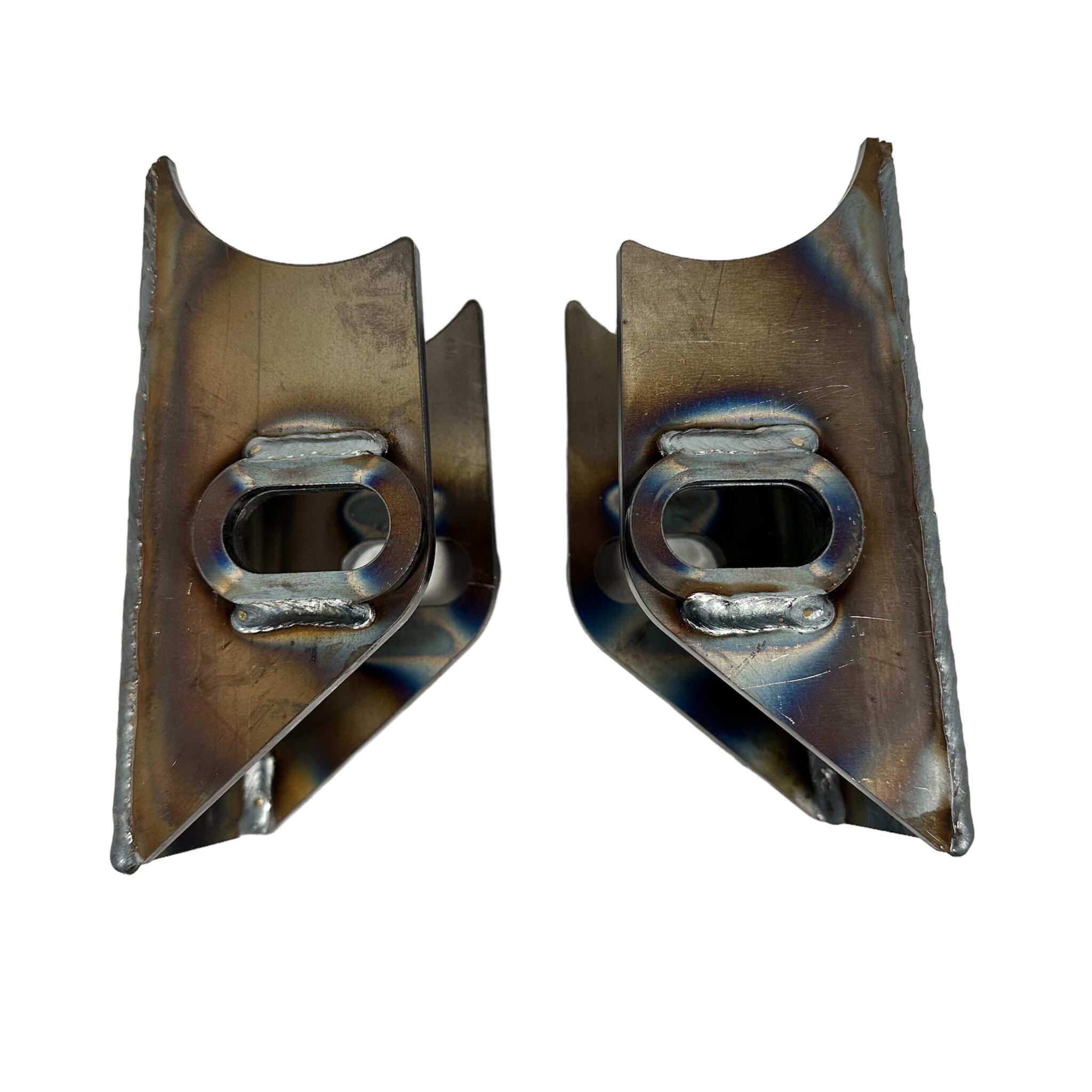 Brackets, Trailing Arm – Slotted (Single Hole @ 4.0″) – Medieval Chassis